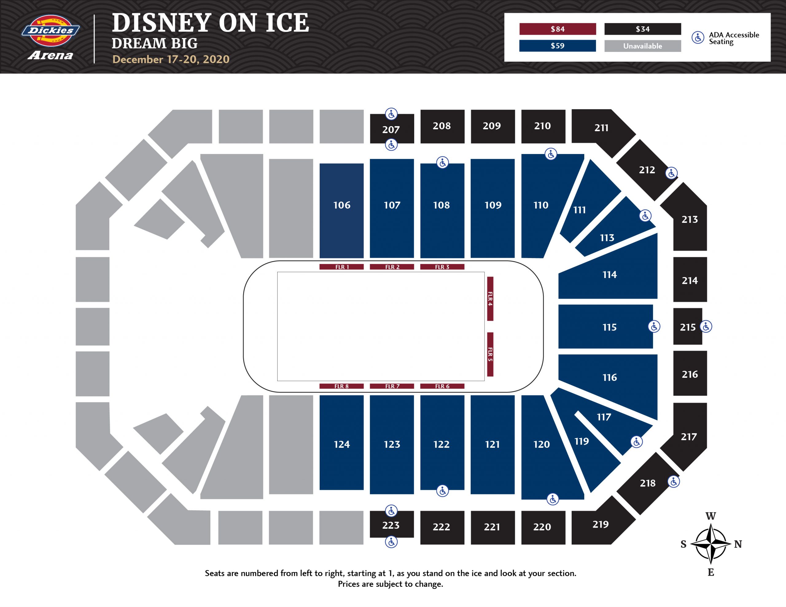 Disney on Ice presented DREAM BIG - Dickies Arena