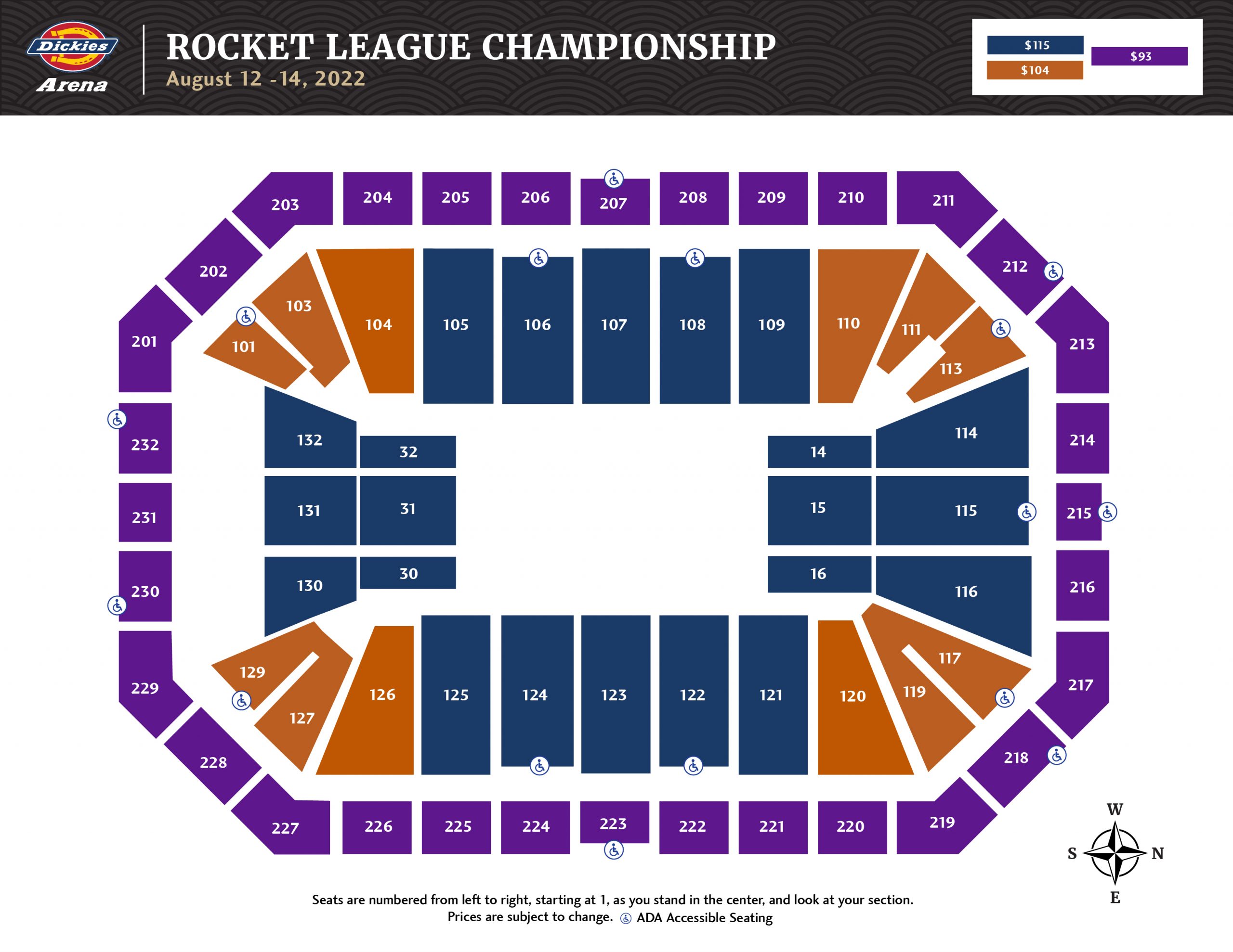 2022.08.12-14 - ROCKET LEAGUE Championships - Dickies Arena