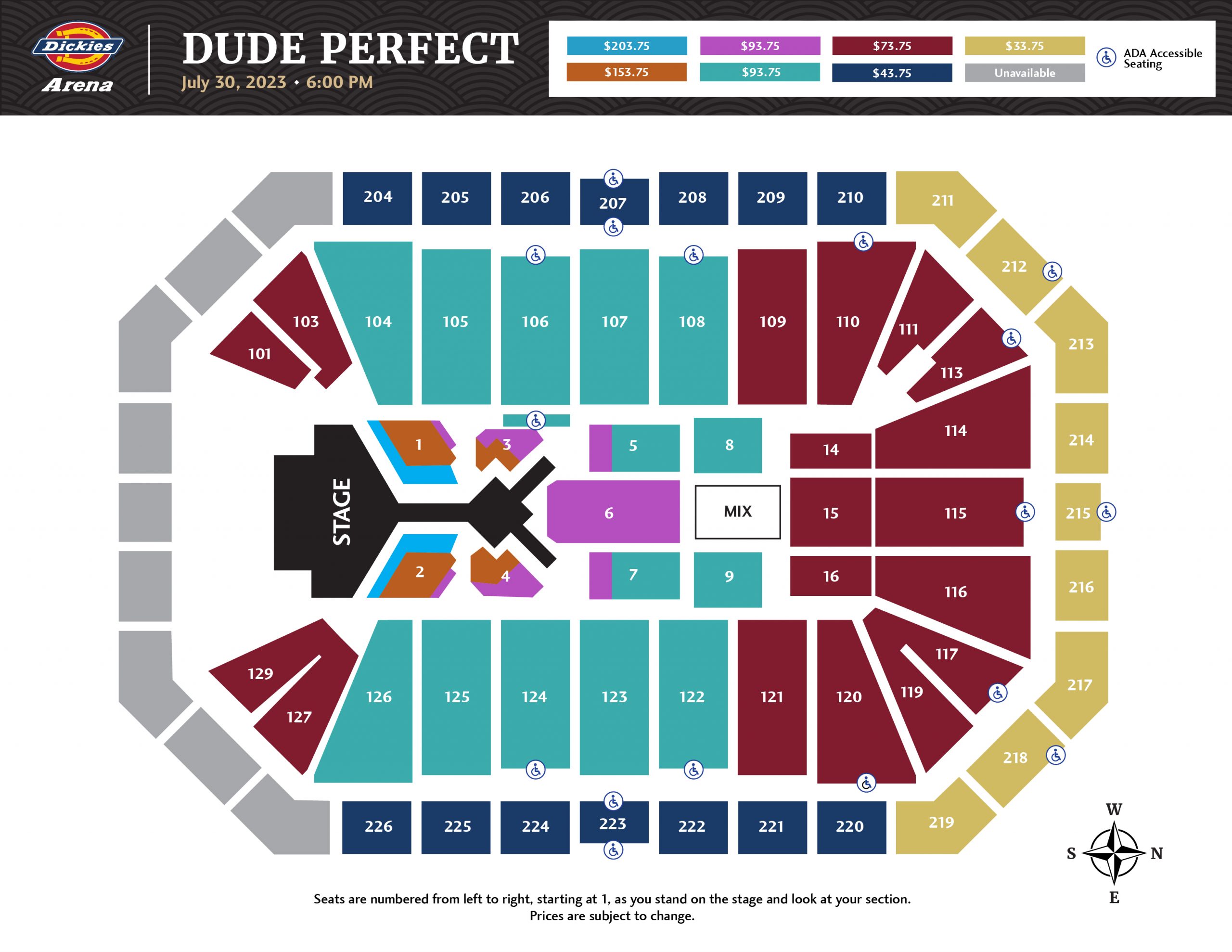 2023.07.30 - DUDE PERFECT - Dickies Arena