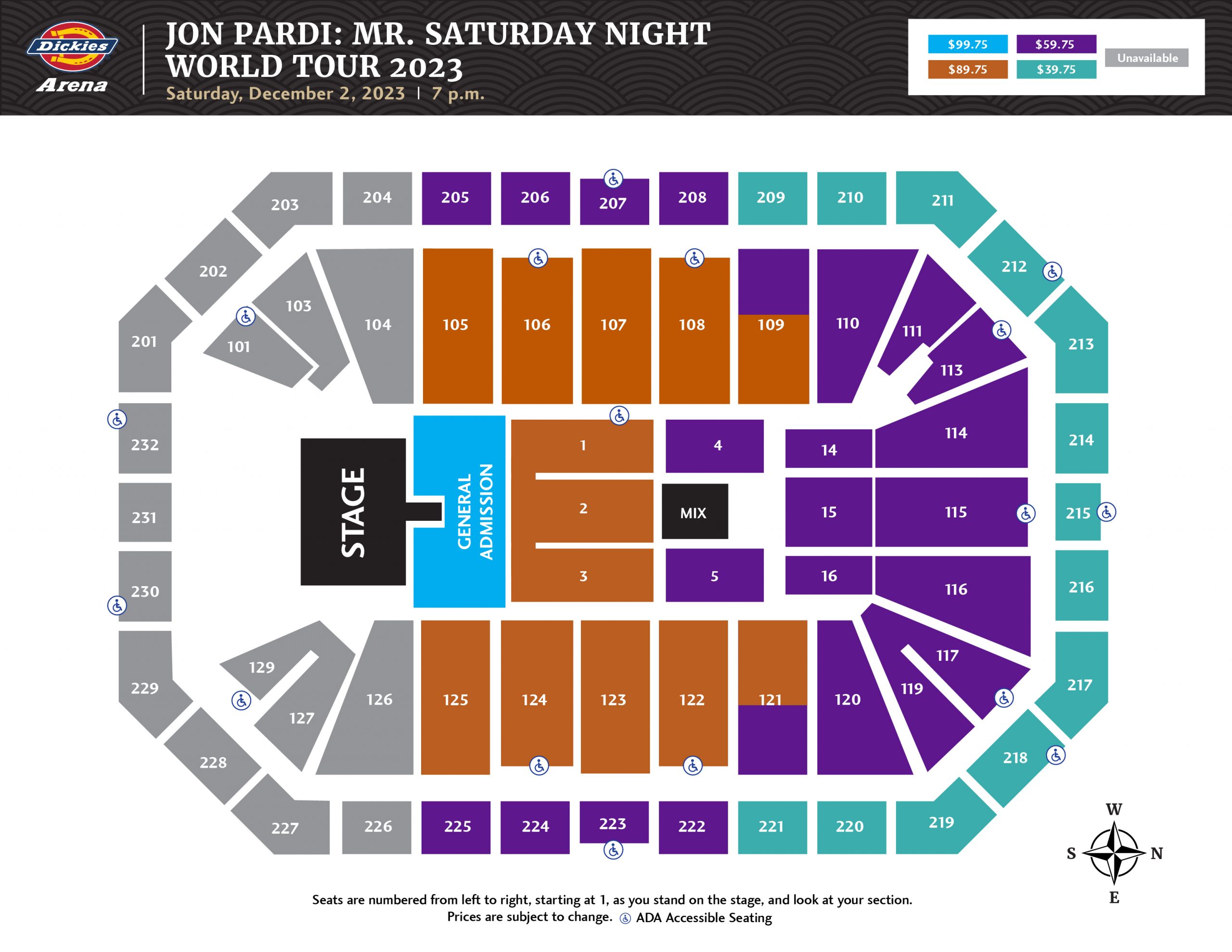 2023.12.2 - JON PARDI - Dickies Arena