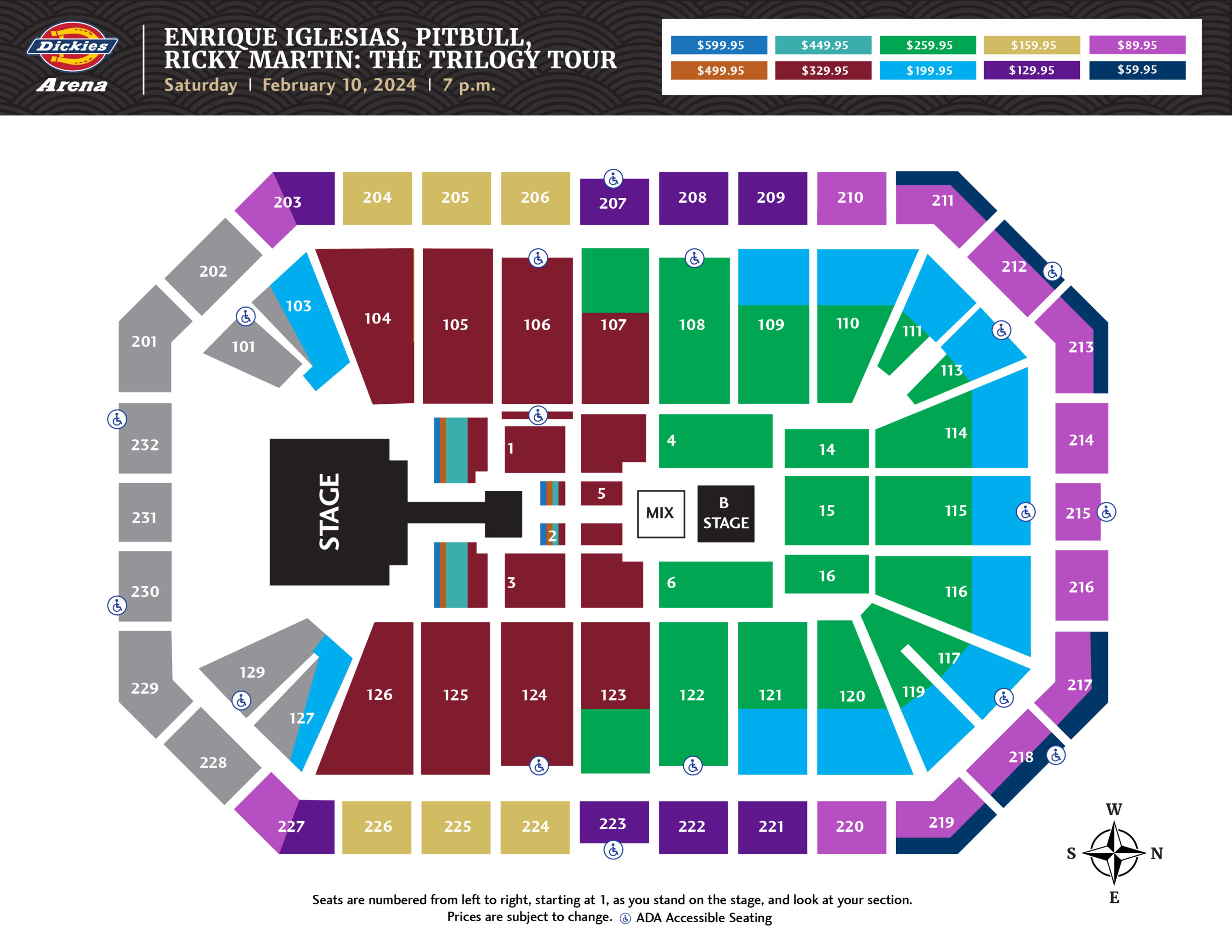 2024.02.10 - Trilogy Tour - Dickies Arena