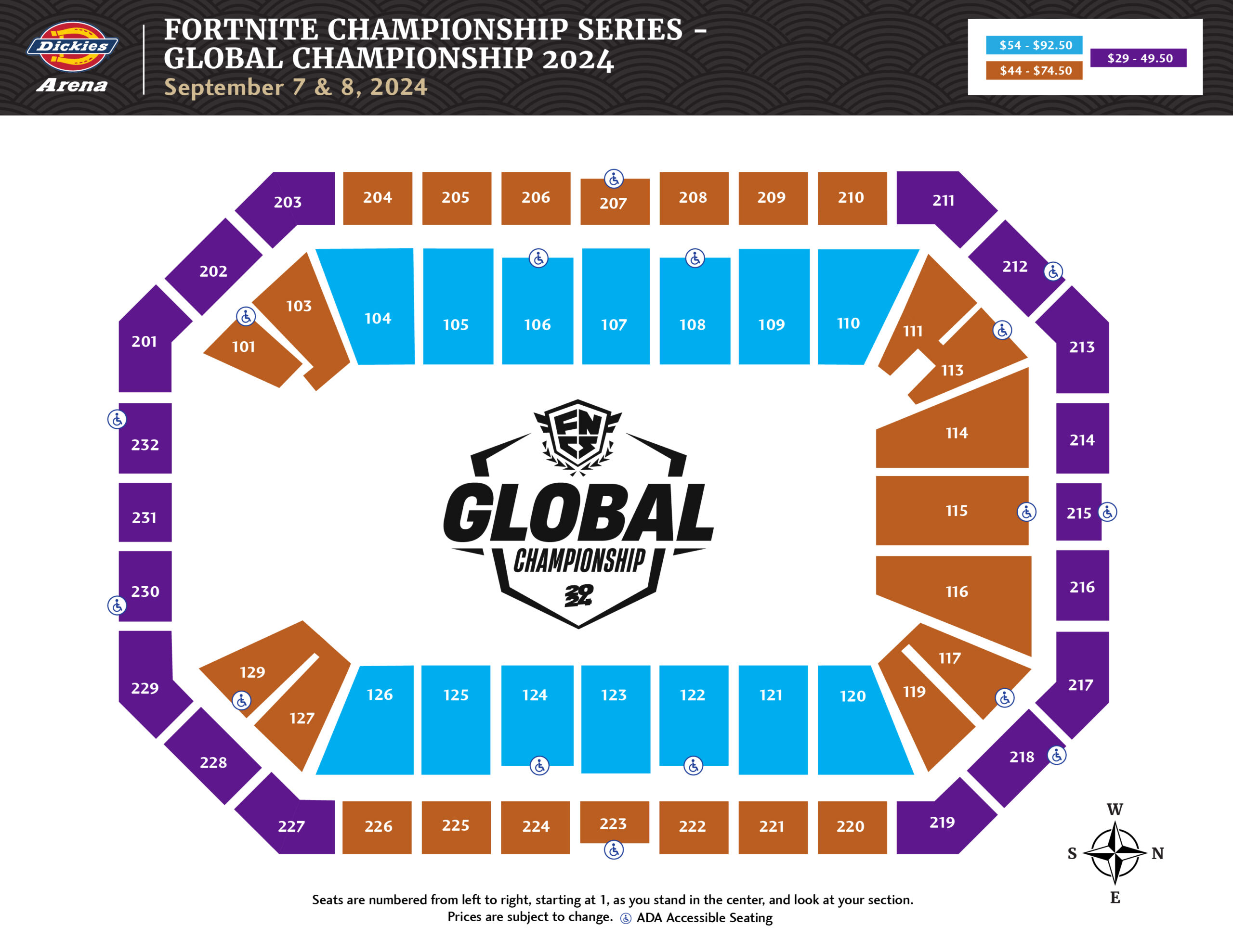 2024.09.07-08 Fortnite Championship Series - Dickies Arena