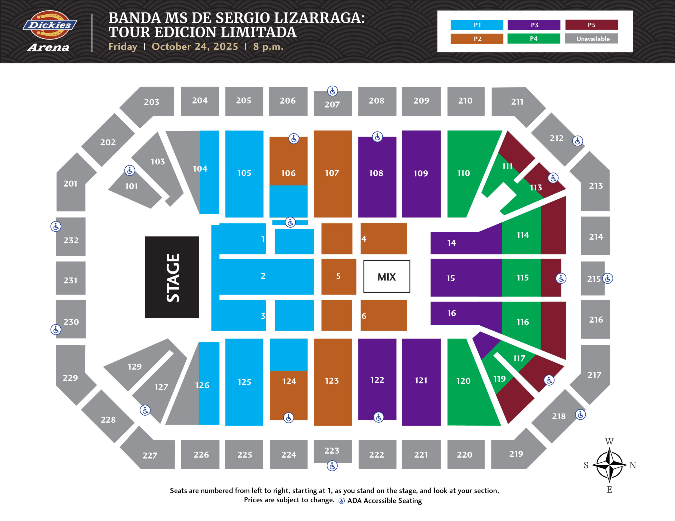 2025.10.24 Banda MS - Dickies Arena