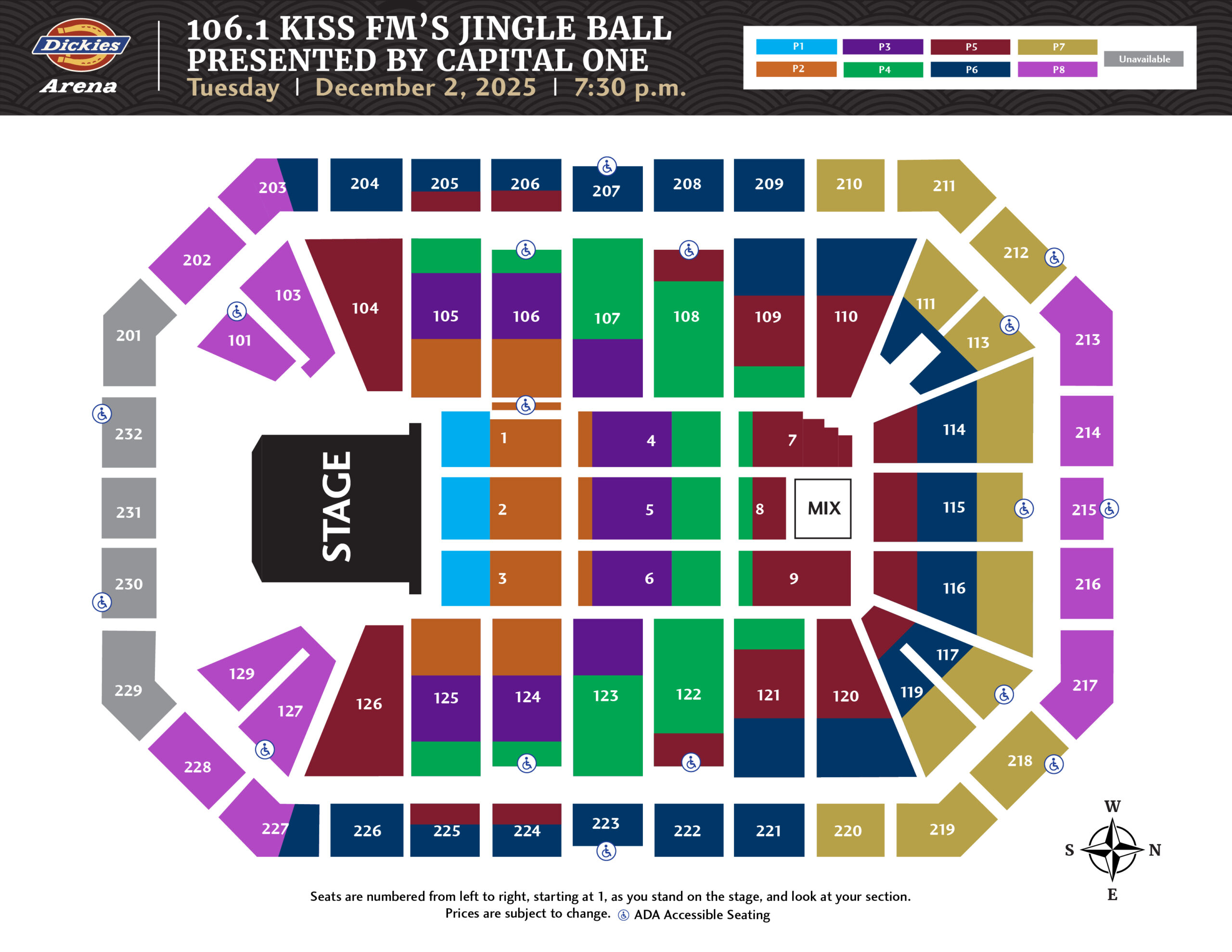 2025.12.02 Jingle Ball - Dickies Arena