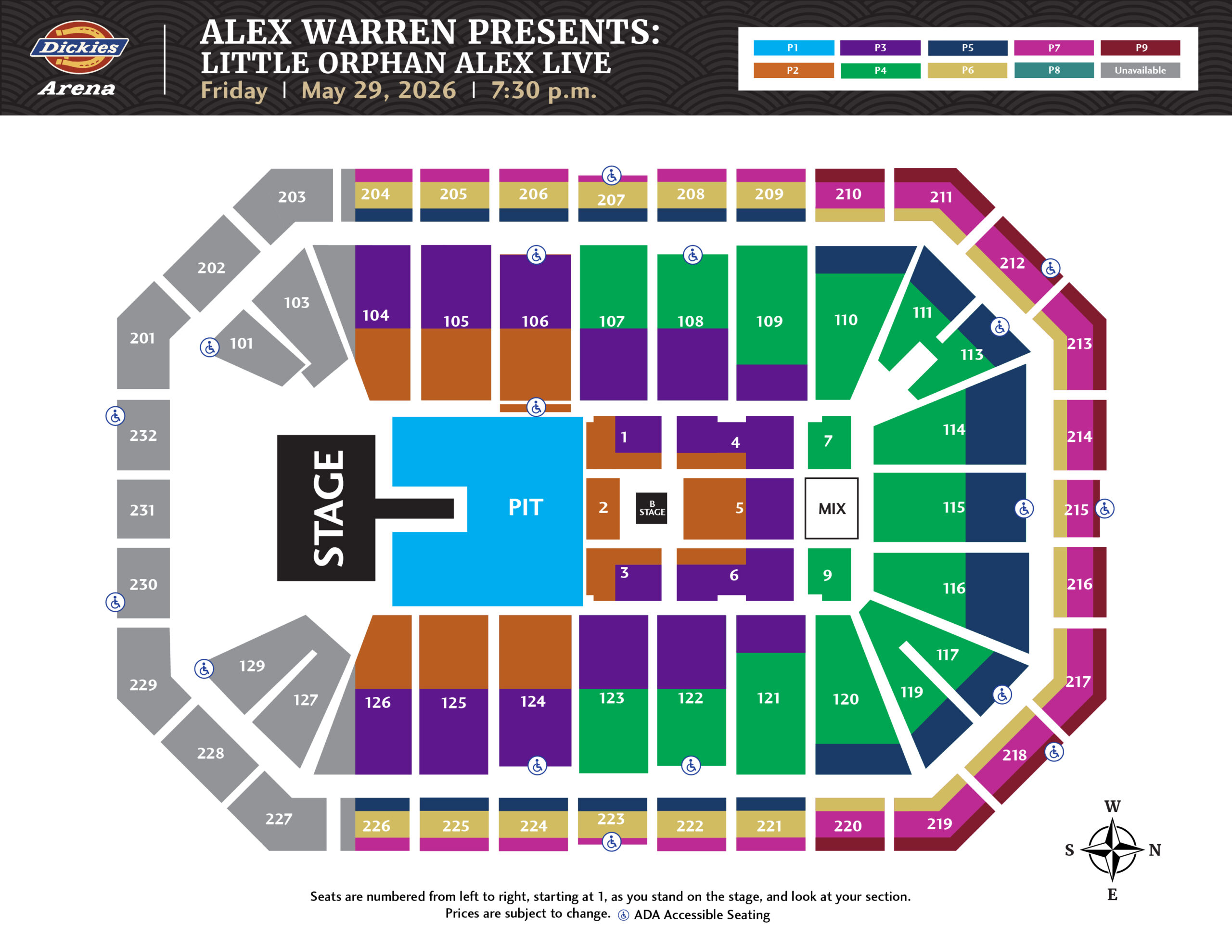 2026.05.29 Alex Warren - Dickies Arena