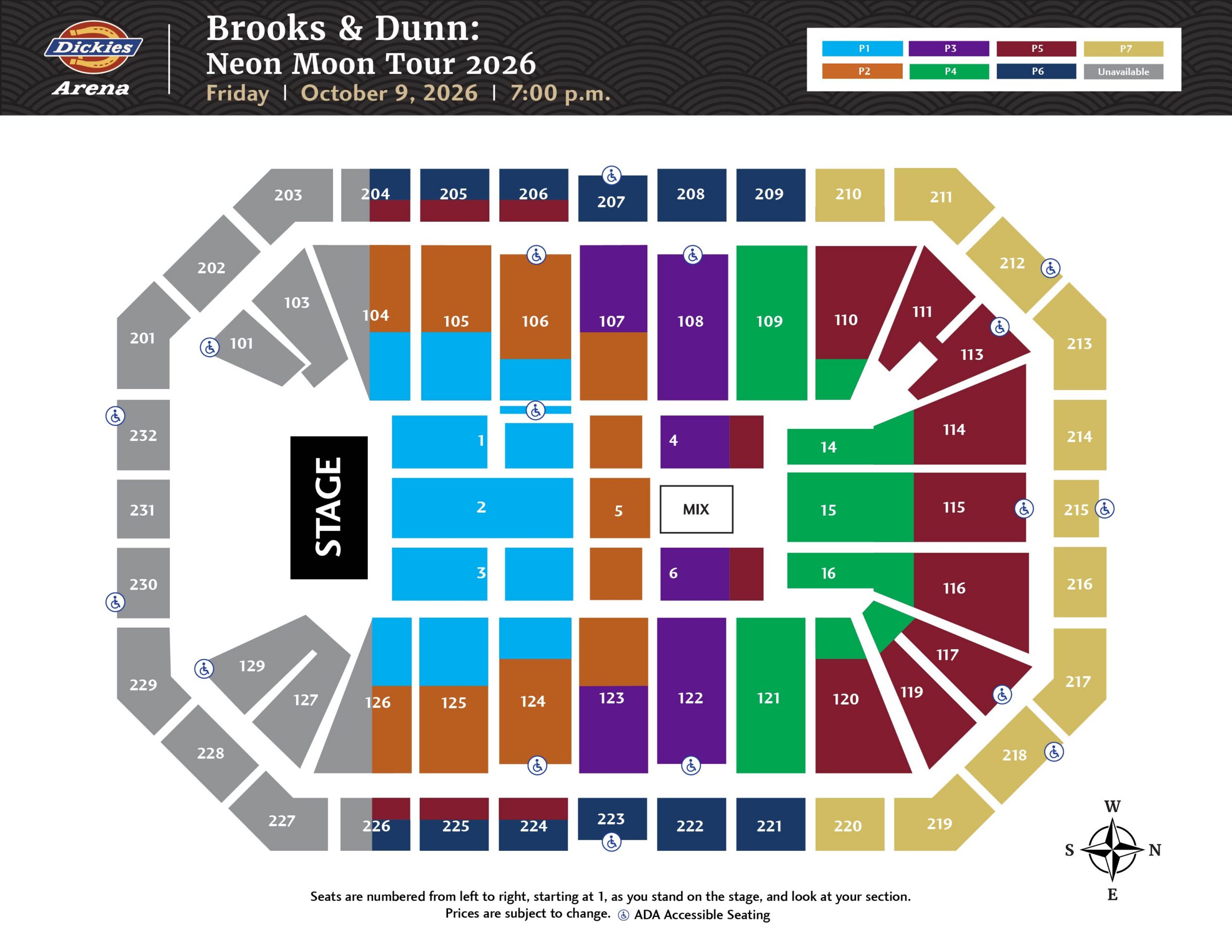 2026.10.09 Brooks & Dunn - Dickies Arena